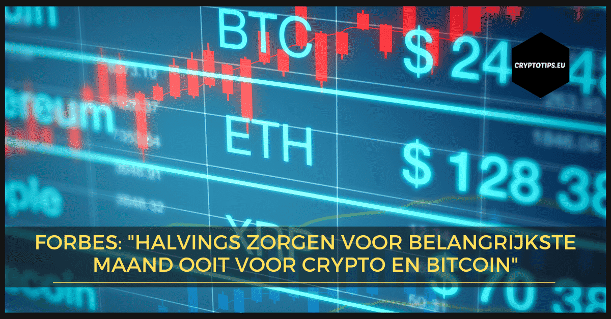 Forbes: "Halvings zorgen voor belangrijkste maand voor crypto en Bitcoin"