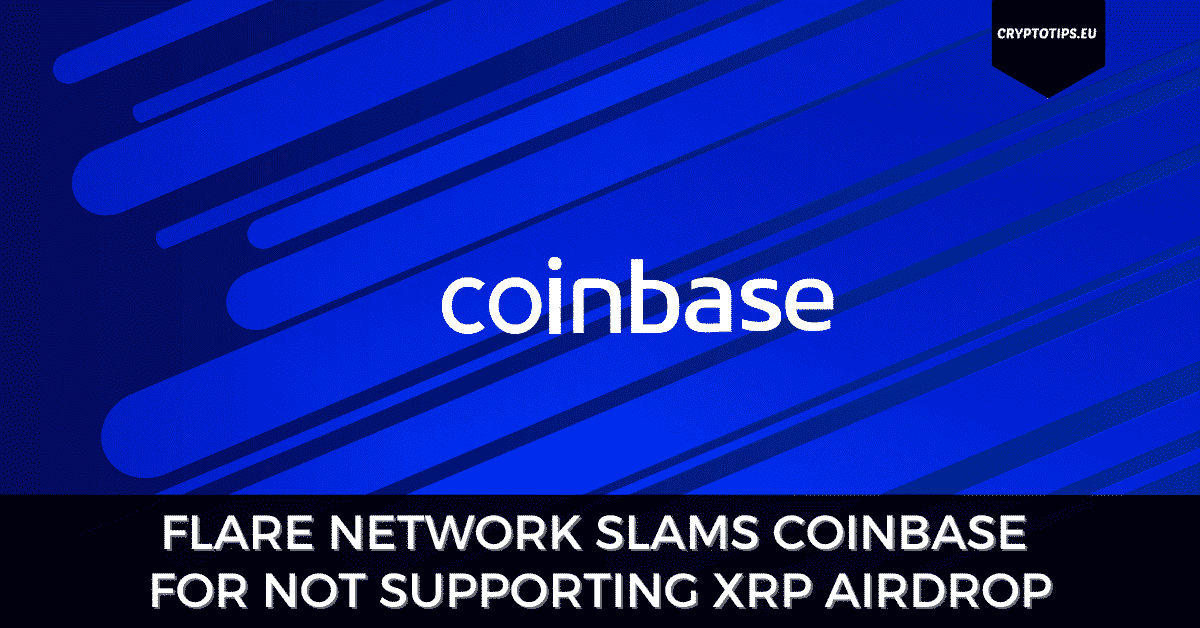 Flare Slams Coinbase For Disallowing XRP Holders Free Coins