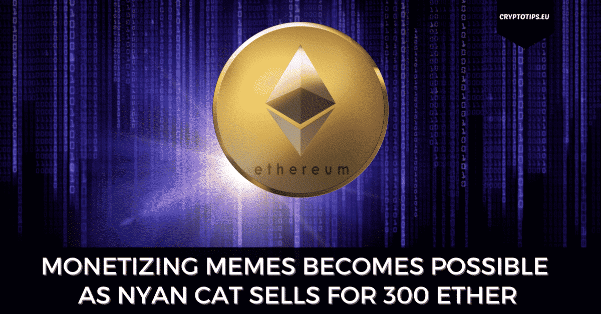 Monetizing Memes Becomes Possible As Nyan Cat Sells For 300 Ether