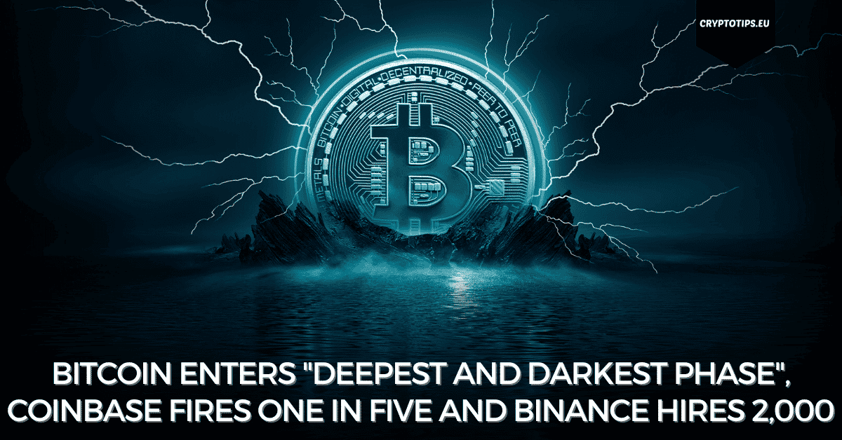 Bitcoin Enters "Deepest And Darkest Phase", Coinbase Fires One In Five ...