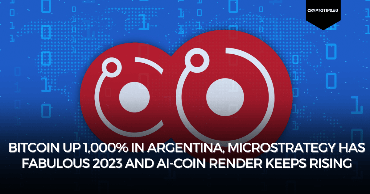 Bitcoin up 1,000% in Argentina, Microstrategy has fabulous 2023 and AI ...